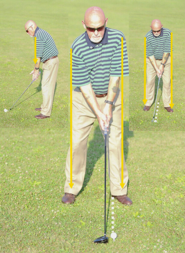 Golf tip of the week: A narrower stance promotes leg action | News ...